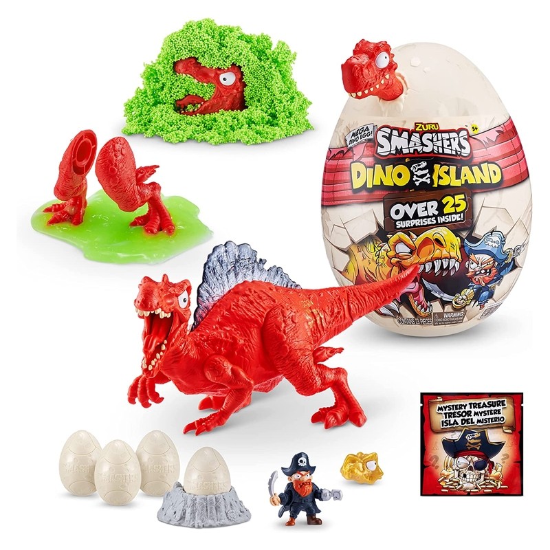 Smashers Dino Island Surprise mega huevo Spinosaurus coleccionable ...