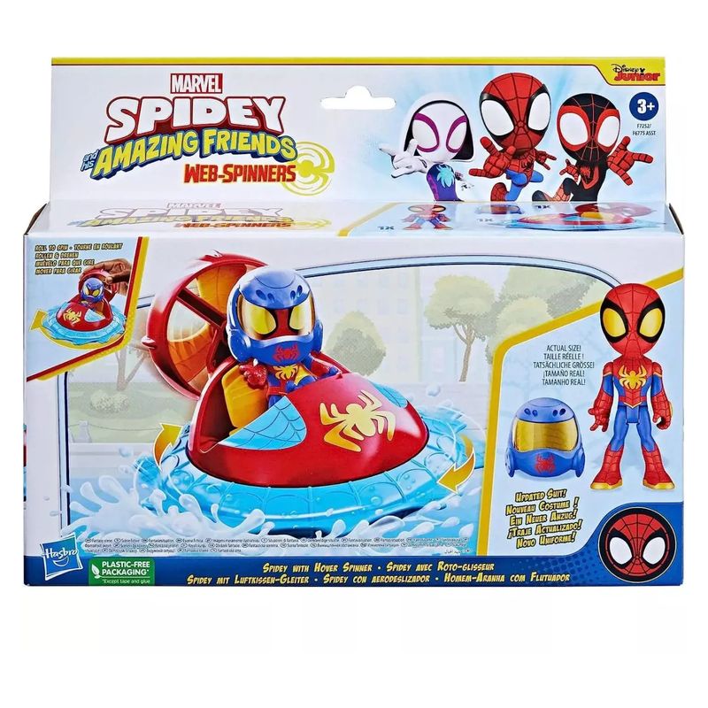 Web-Spinners Spidey vehículo Hover Spinner Spidey y sus increíbles ...
