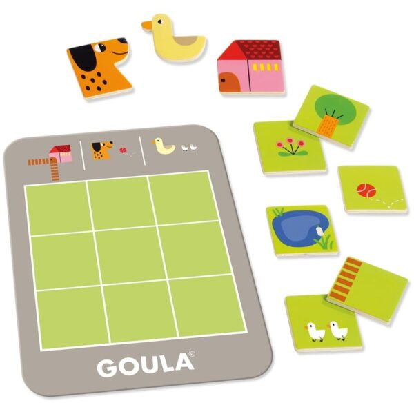 Goula Logic Farm juego de lógica con piezas y animales de granja para ...